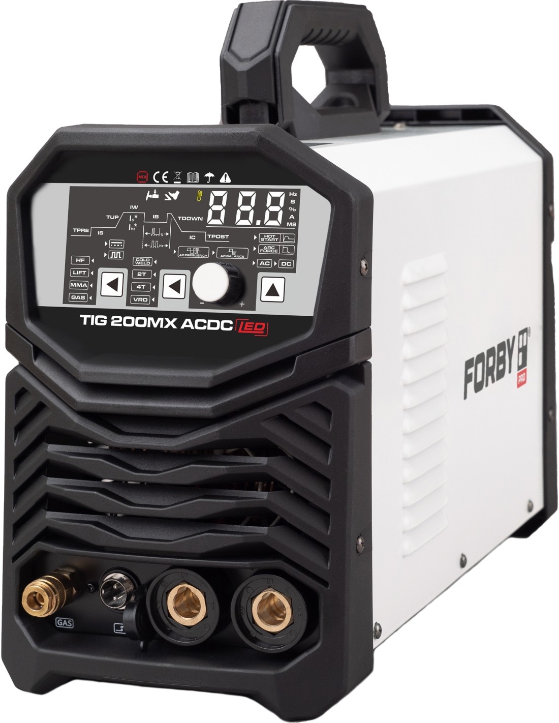 KOMPLEKTAS Suvirinimo aparatas FORBY® TIG 200MX AC/DC + Argono balionas ...